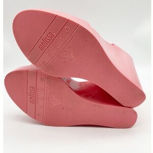 Melissa | Shoes | Melissa Womens Mar Platform Wedge Sandals In Pink Us ...